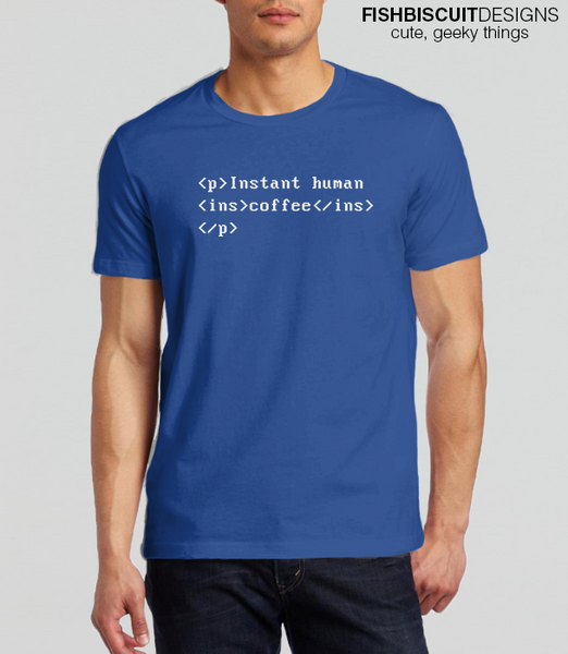 Coffee Code T-Shirt – FishbiscuitDesigns