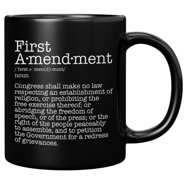First Amendment Mug – FishbiscuitDesigns