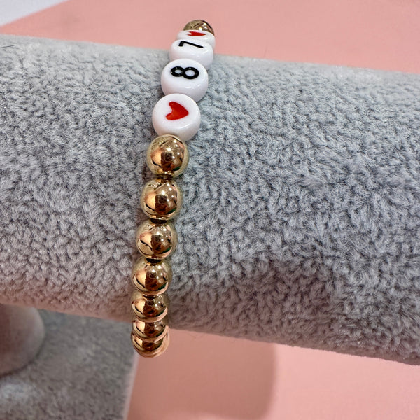 Taylor Swift Travis Kelce 87 Friendship Bracelet – FishbiscuitDesigns