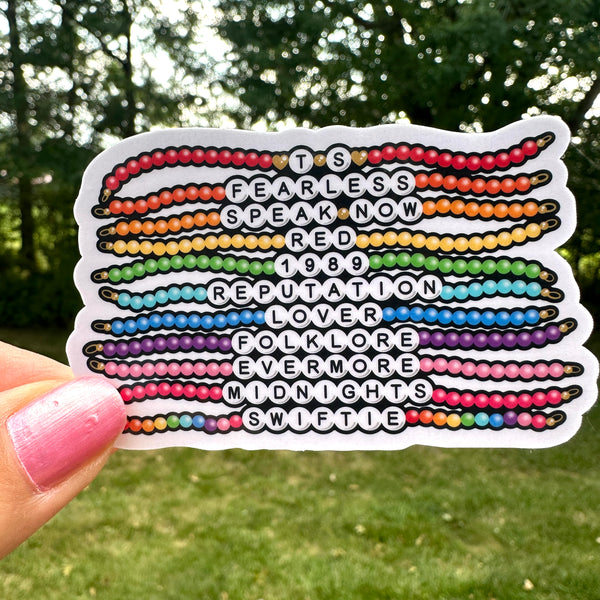 Friendship Bracelets Sticker – FishbiscuitDesigns