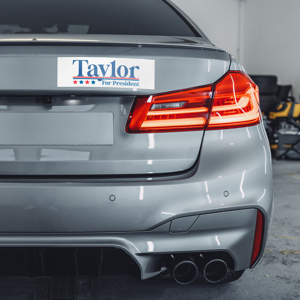 Taylor for President Bumper Sticker – FishbiscuitDesigns