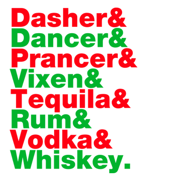 Reindeer Alcohol – FishbiscuitDesigns