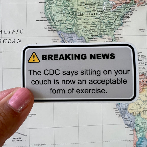 CDC Says Stickers – FishbiscuitDesigns