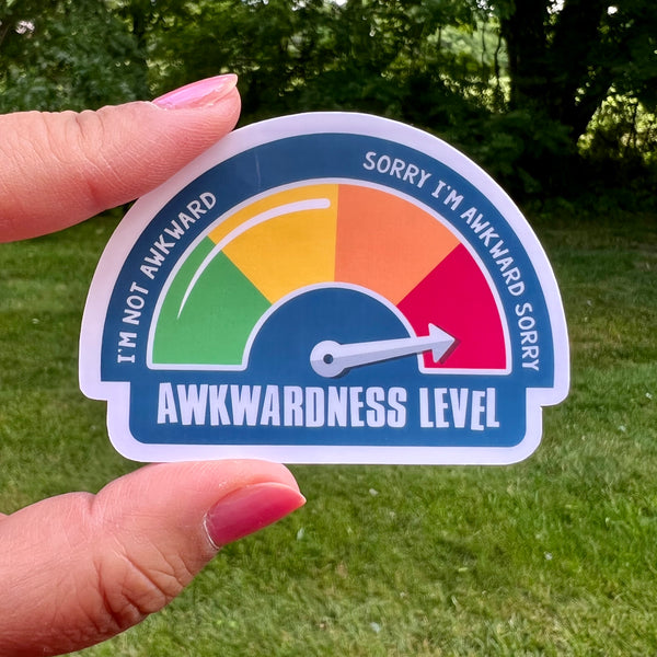 Awkward Sticker – FishbiscuitDesigns