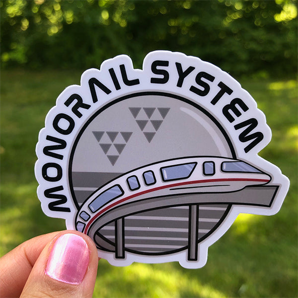 Monorail Sticker – FishbiscuitDesigns