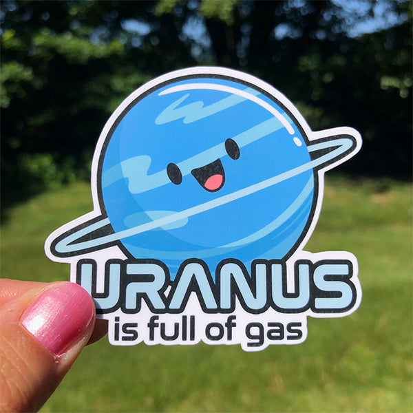 Uranus Sticker – FishbiscuitDesigns